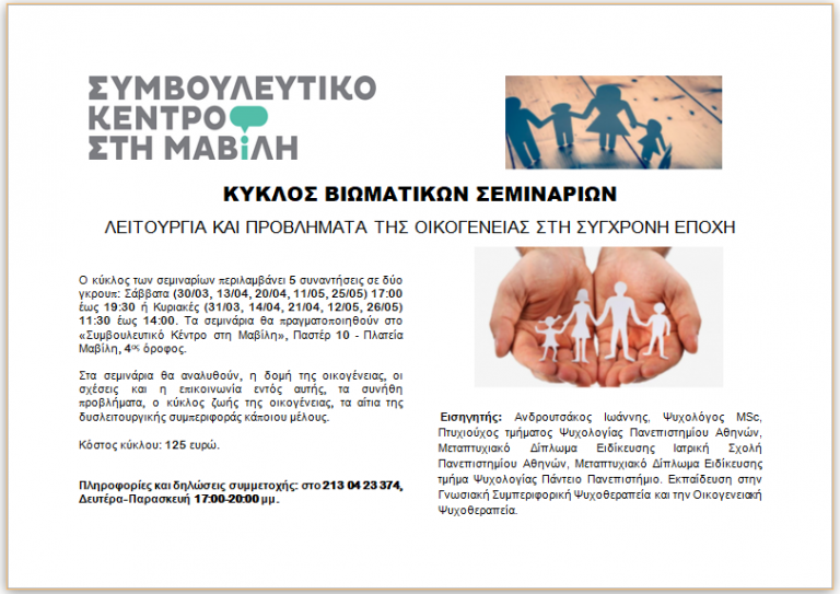 Λειτουργία και προβλήματα της οικογένειας στη σύγχρονη εποχή